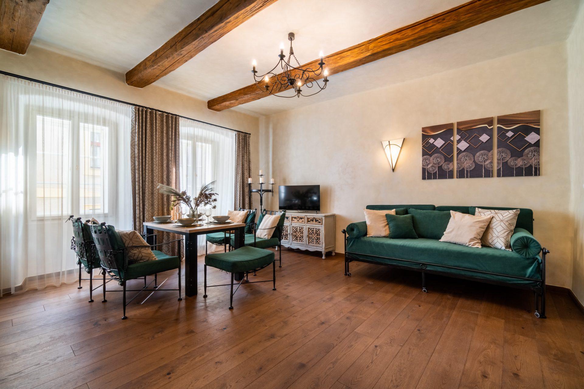 Apartmán na úrovni | Soukeníkův dům